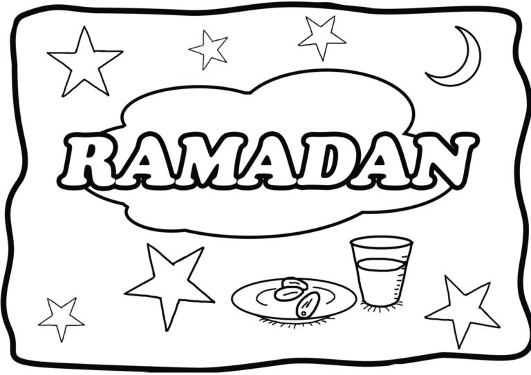 Ramadan Coloring Pages