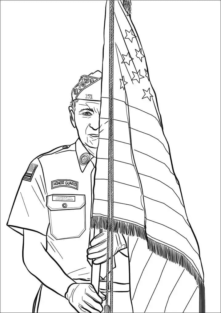 Flag Day Coloring Pages