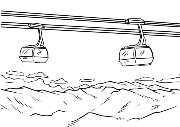 Switzerland Coloring Pages