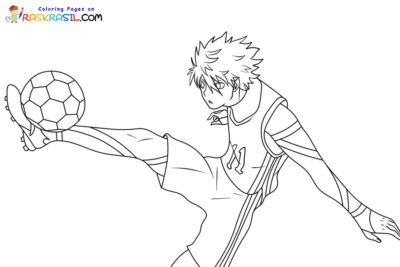 Blue Lock Coloring Pages