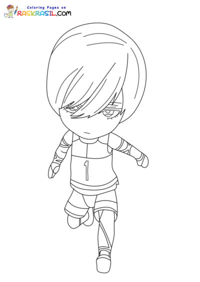 Blue Lock Coloring Pages