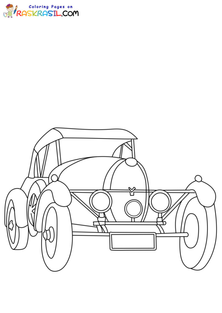 Coloriage Bugatti à imprimer
