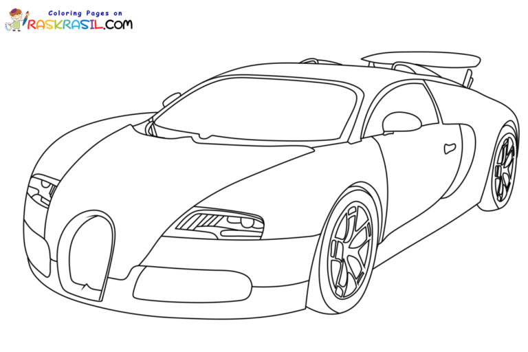 Bugatti Coloring Pages