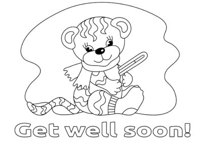 Get Well Soon Coloring Pages