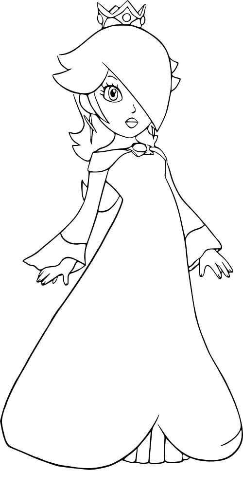 Rosalina Coloring Pages