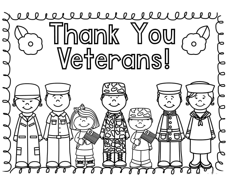 Veterans Day Coloring Pages