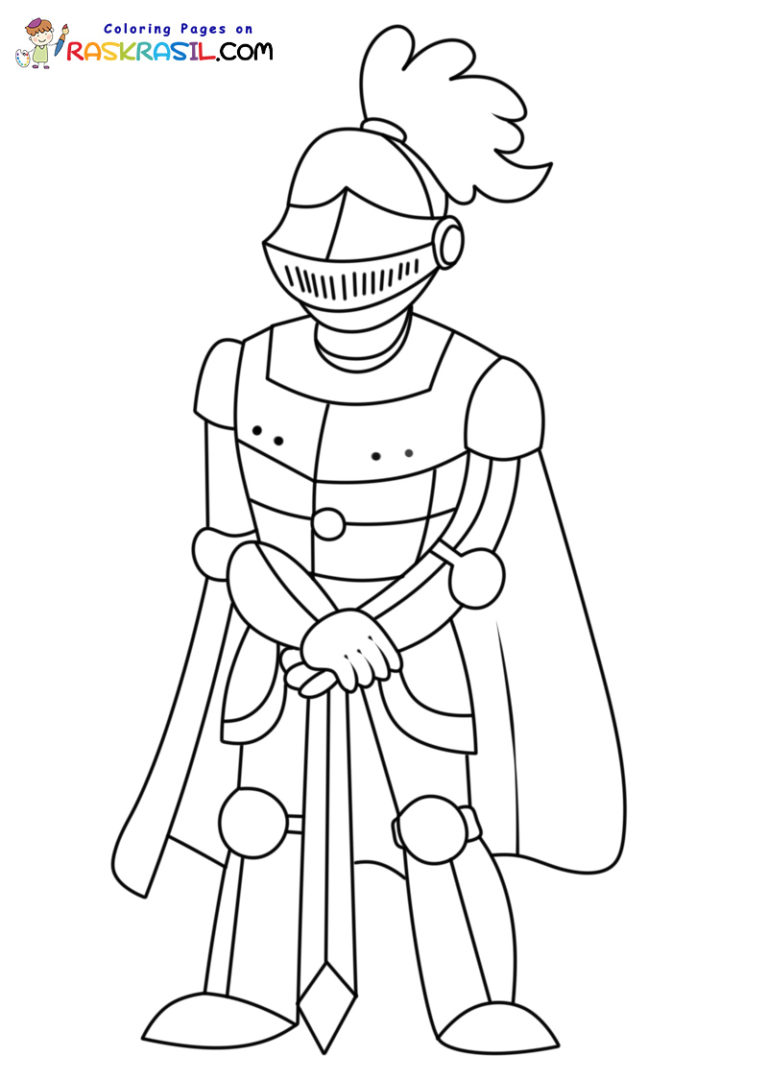 Dibujos De Caballeros Para Colorear