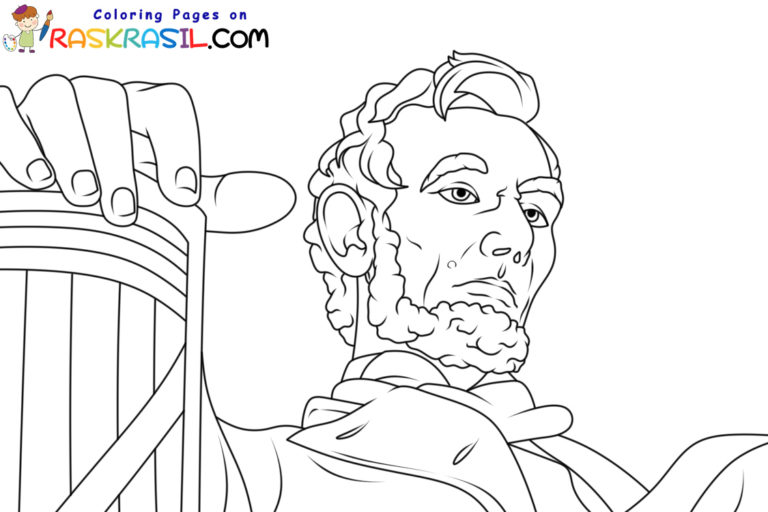 Lincoln Memorial Coloring Pages
