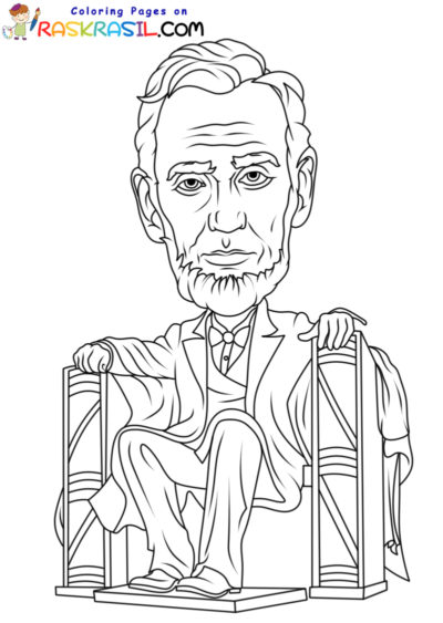 Lincoln Memorial Coloring Pages