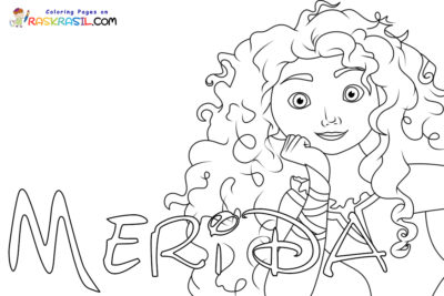 Merida Coloring Pages