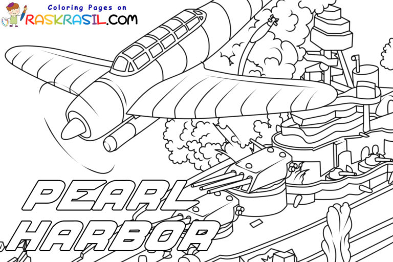 Pearl Harbor Coloring Pages