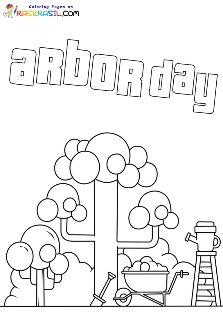 Arbor Day Coloring Pages