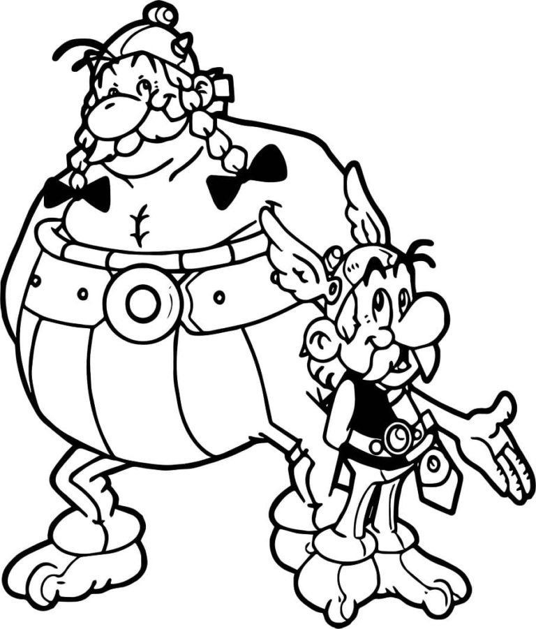 Malvorlagen Asterix Und Obelix