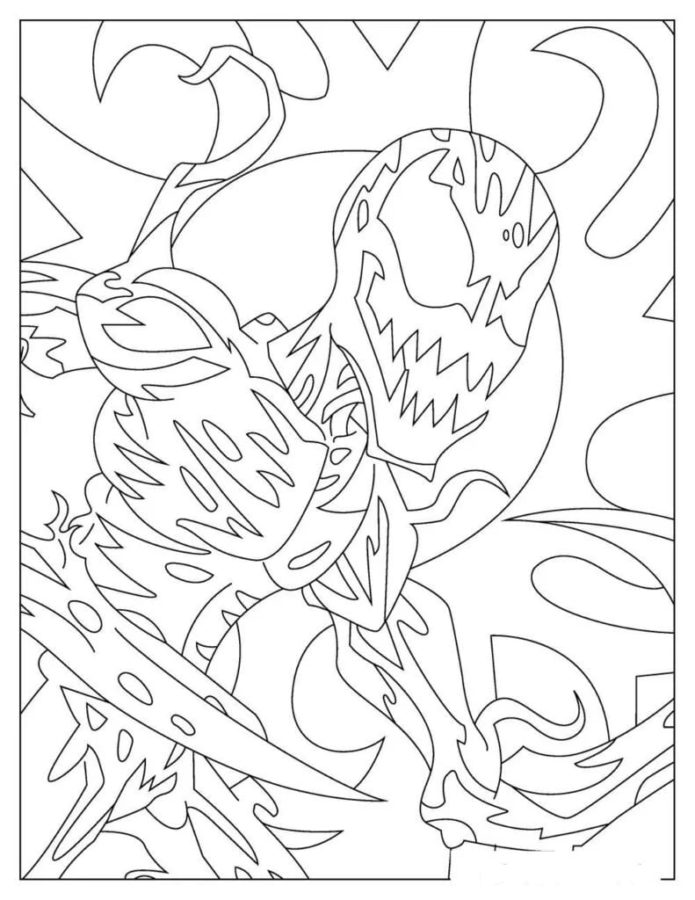 Carnage Coloring Pages