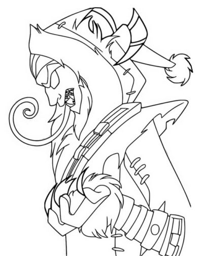 Christmas Krampus Coloring Pages