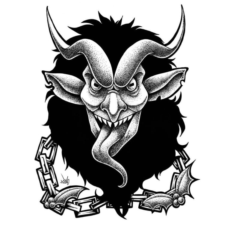 Christmas Krampus Coloring Pages