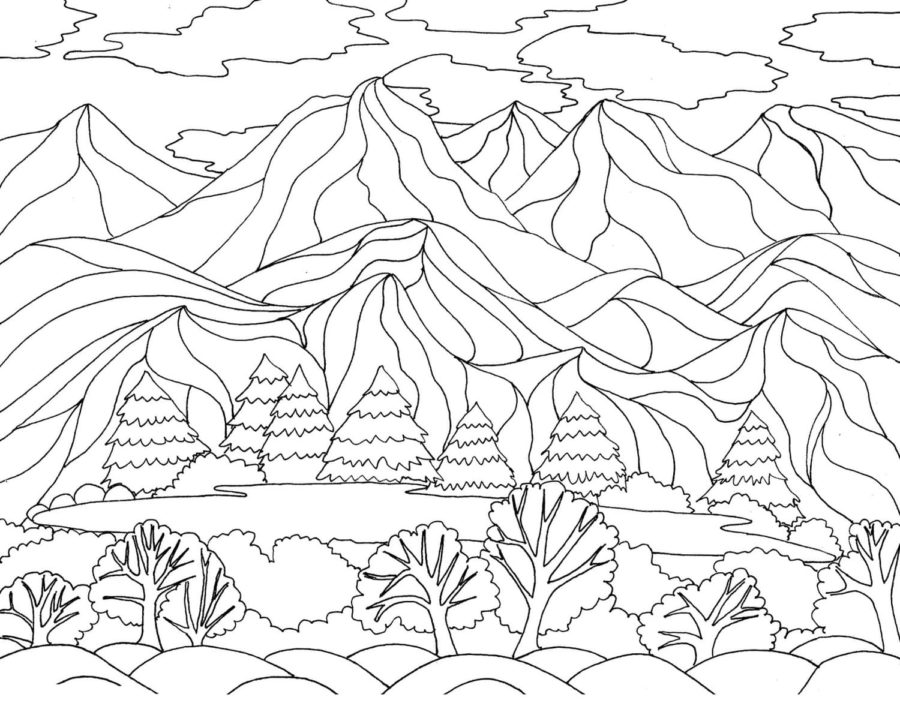 Coloriage Tableaux Célèbres à imprimer