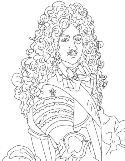 Coloriage Tableaux Célèbres à imprimer