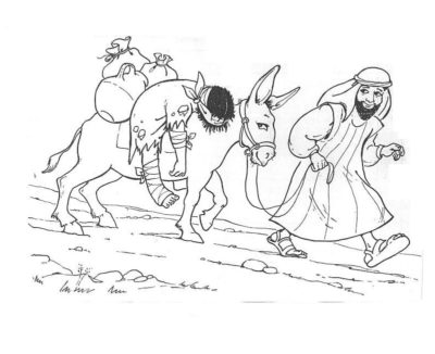 Good Samaritan Coloring Pages