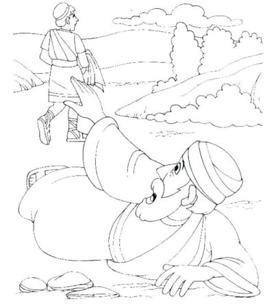 Dibujos de El Buen Samaritano para Colorear