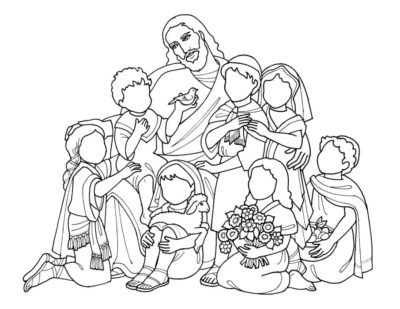 Jesus Coloring Pages | Free Printables