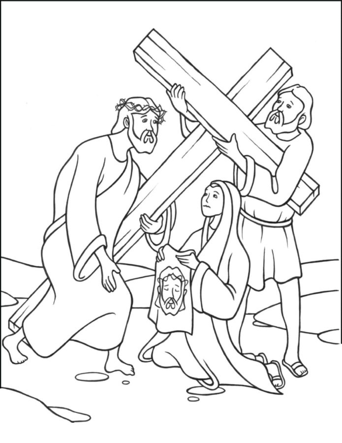 Ausmalbilder Jesus | Kostenlos Malvorlagen zum Ausdrucken