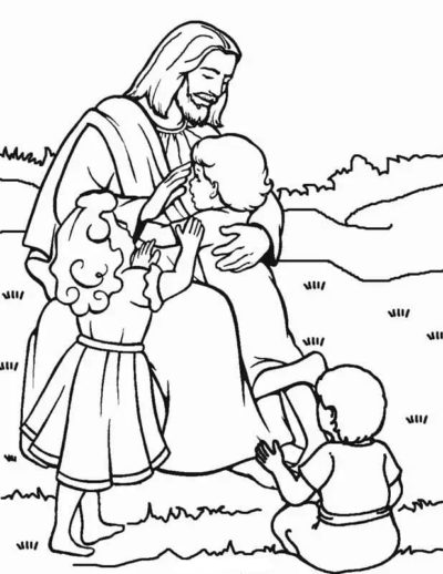 Jesus Coloring Pages | Free Printables