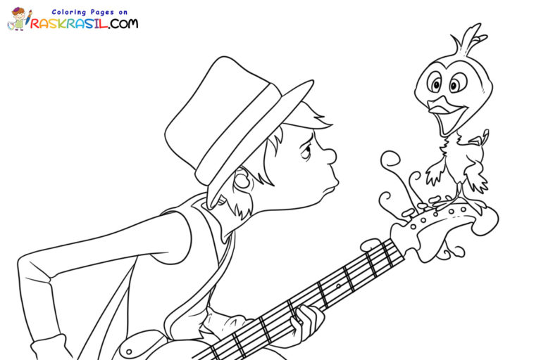 Lorax Coloring Pages