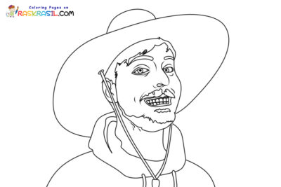 Mr Beast Coloring Pages