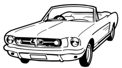 Mustang Coloring Pages