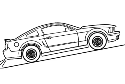 Mustang Coloring Pages