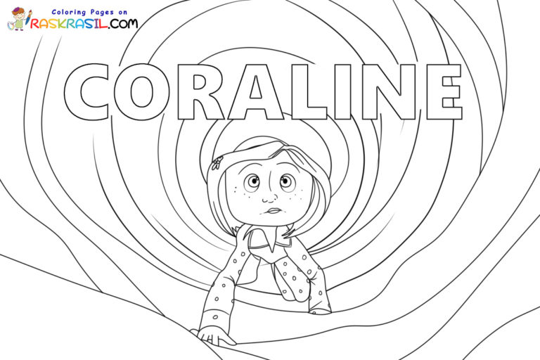 Dibujos de Coraline para Colorear Dibujos de Coraline para Colorear