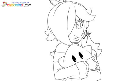 Rosalina Coloring Pages