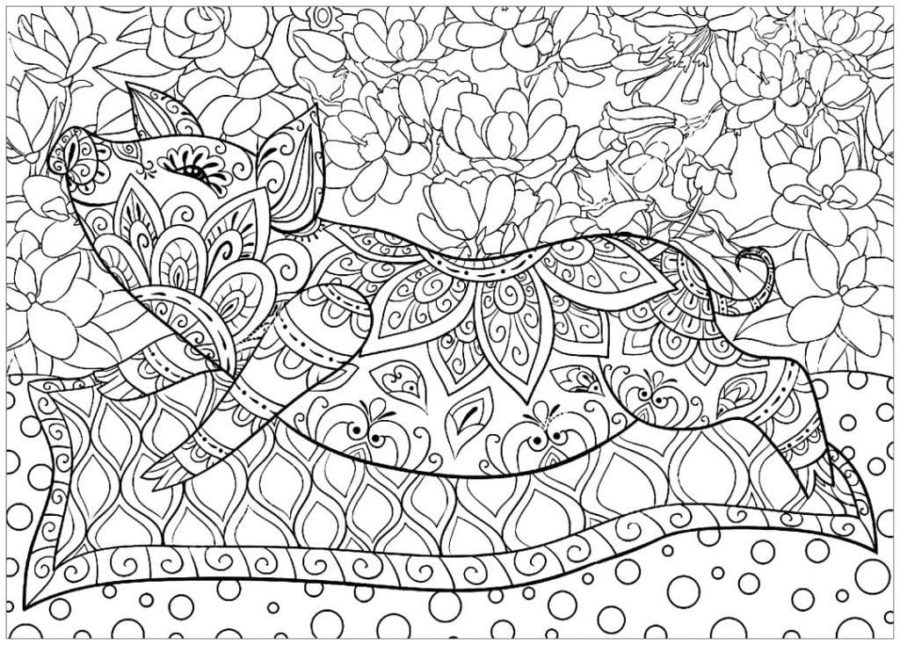 Disegni di Rilassanti da Colorare