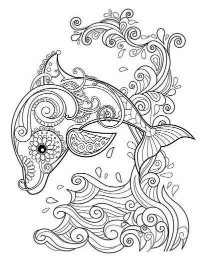 Coloriage Relaxant à imprimer