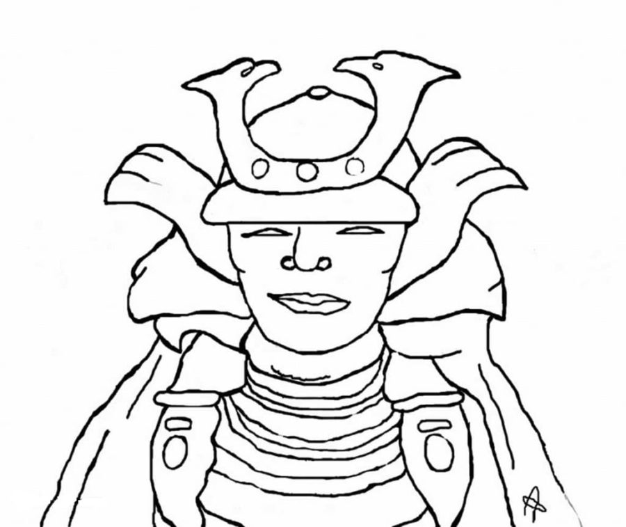 Samurai Coloring Pages