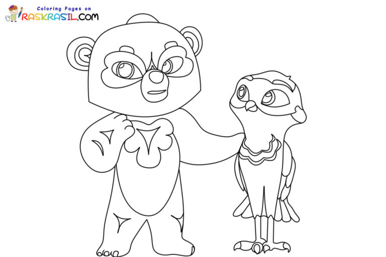 Coloriage Spirit Rangers à imprimer