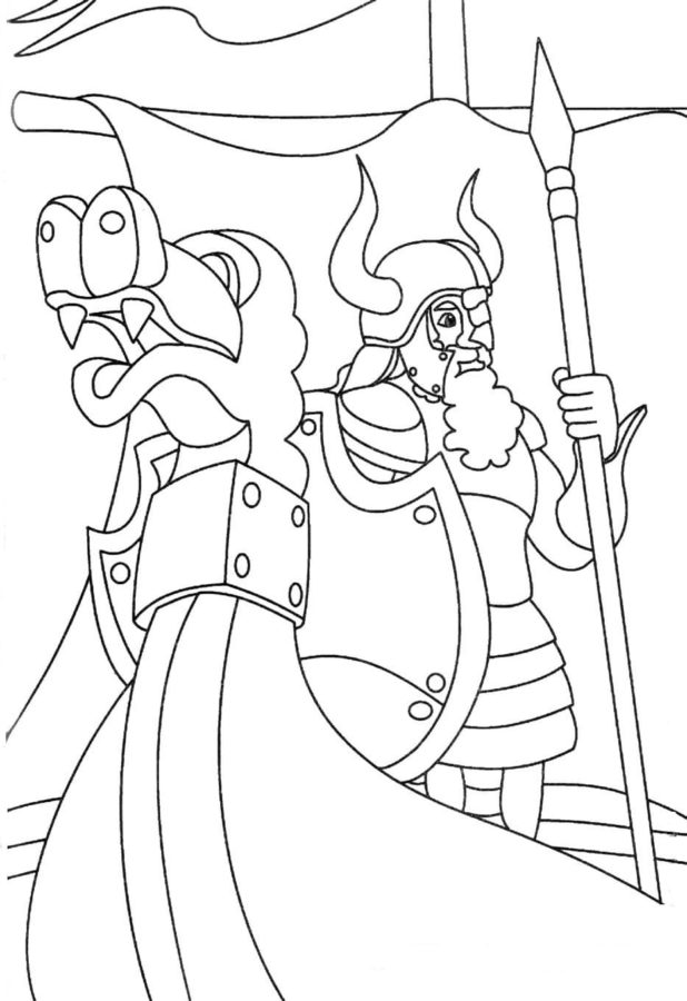 Vikings Coloring Pages