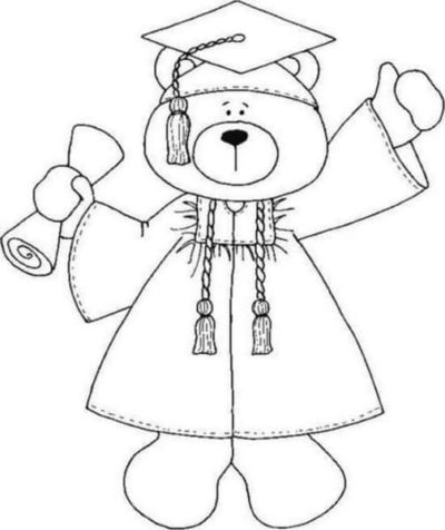 Graduation Coloring Pages