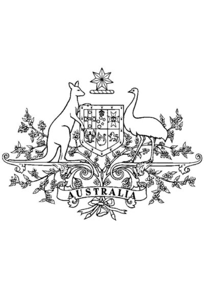 Australia Coloring Pages