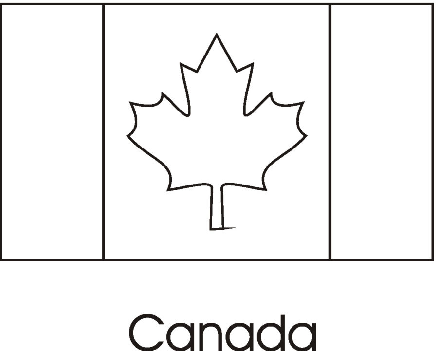 Coloriage Canada à imprimer