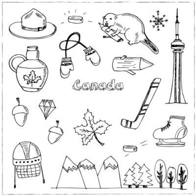 Coloriage Canada à imprimer