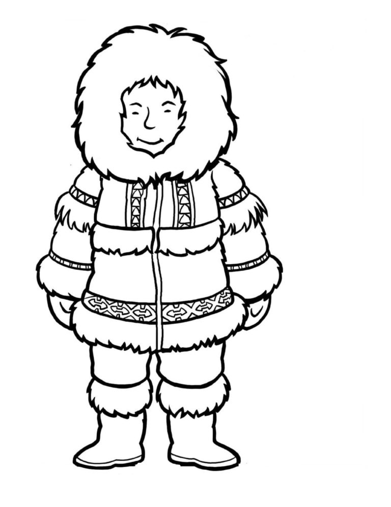 Dibujos de Canadá para Colorear