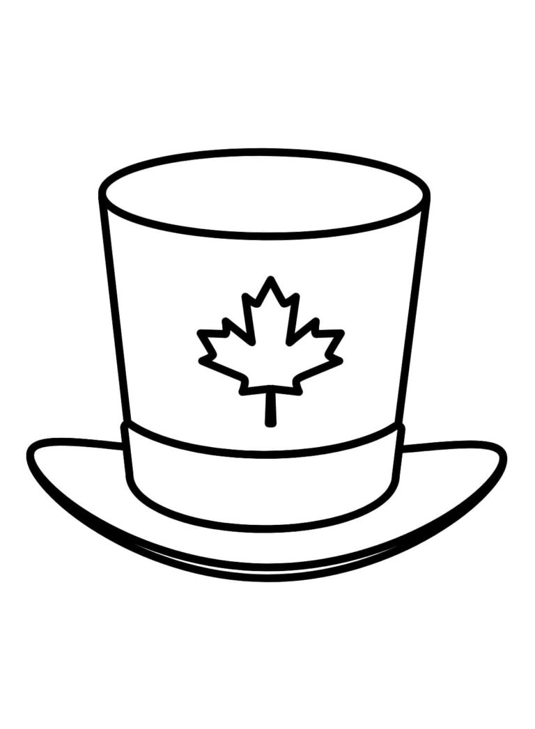 Coloriage Canada à imprimer