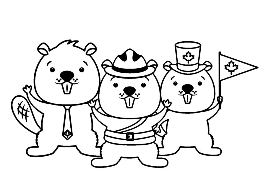 Coloriage Canada à imprimer