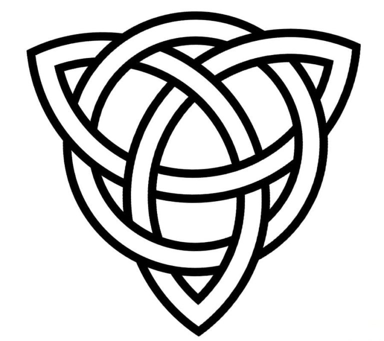 Celtic Knot Coloring Pages