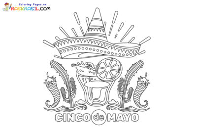 Cinco de Mayo Coloring Pages