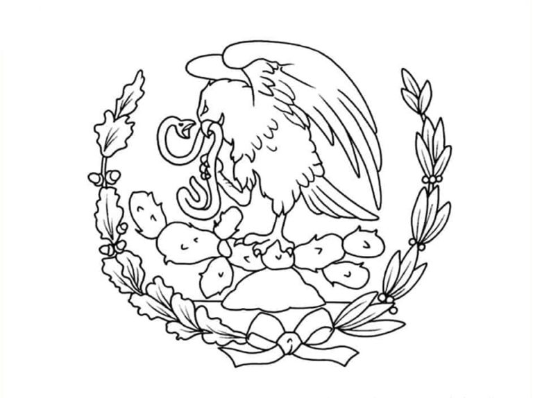 Coloriage Mexique à imprimer