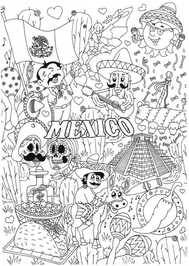 Mexico Coloring Pages