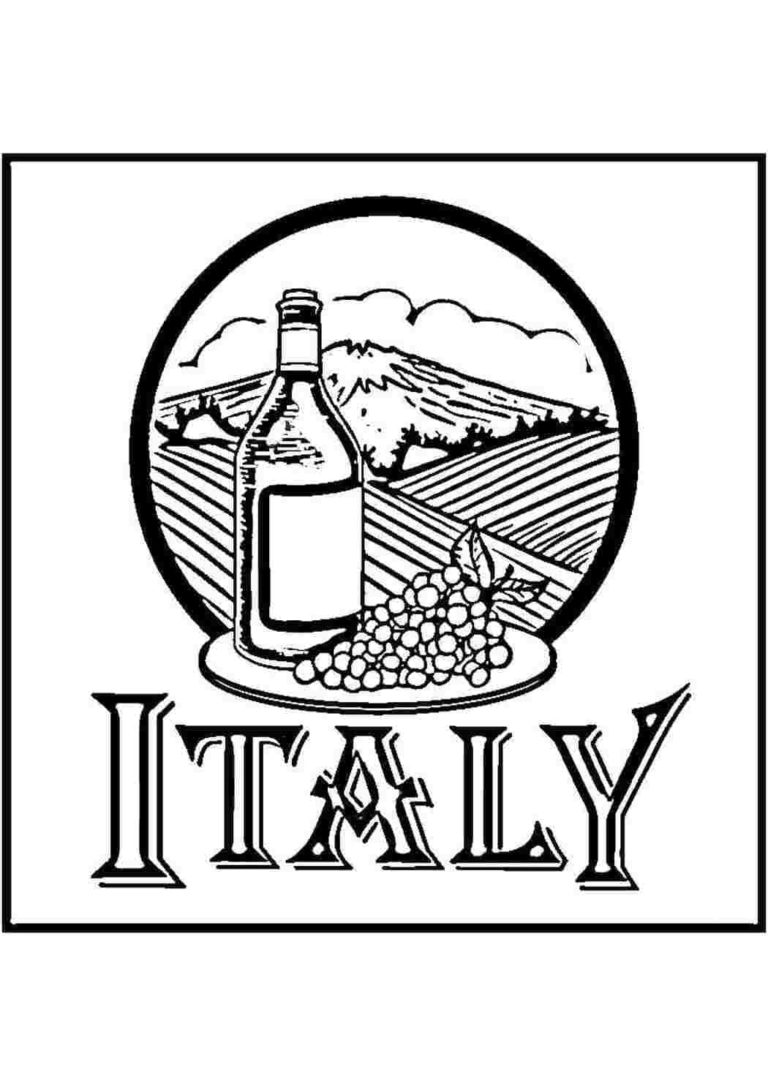 Disegni di Italia da Colorare